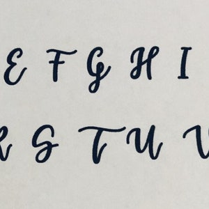 Custom Word Sign Metal Personalized Nursery Name Sign Cursive Word ...