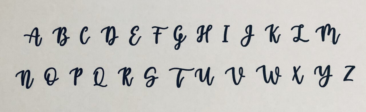 Custom Word Sign Metal Personalized Nursery Name Sign Cursive | Etsy