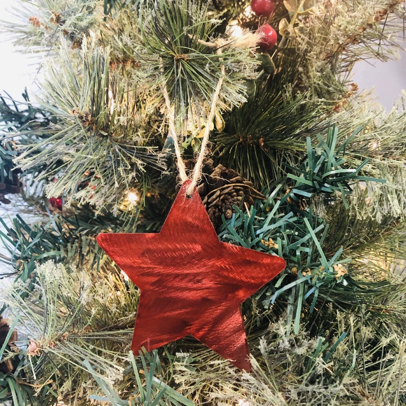 Star Metal Ornament Christmas Ornaments Christmas Tree - Etsy