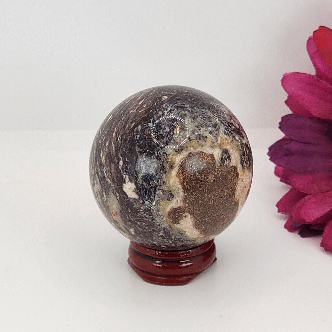2.1 Pietersite Carved Crystal Sphere, Pietersite Crystal Sphere Carving ...