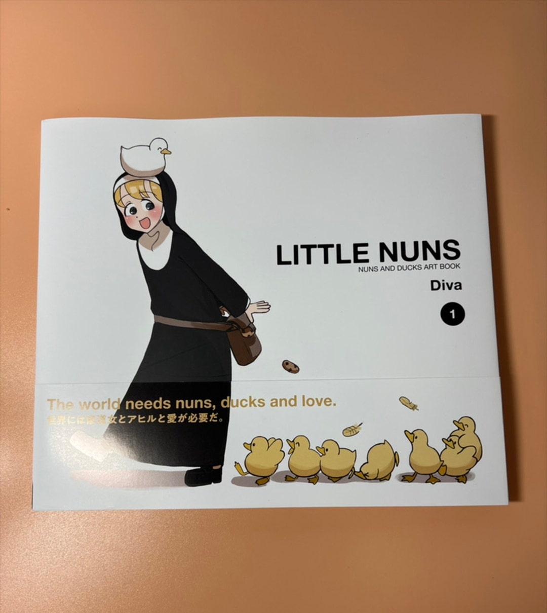 Little Nuns Nuns and Ducks ART 1 Diva Artwork Illustration Collection ...