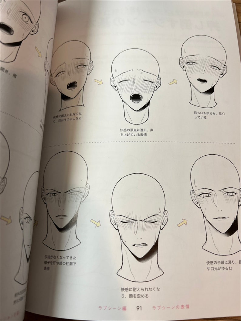 How to Draw Manga BL Drawing Basic Technique Book JAPAN Yaoi - Etsy