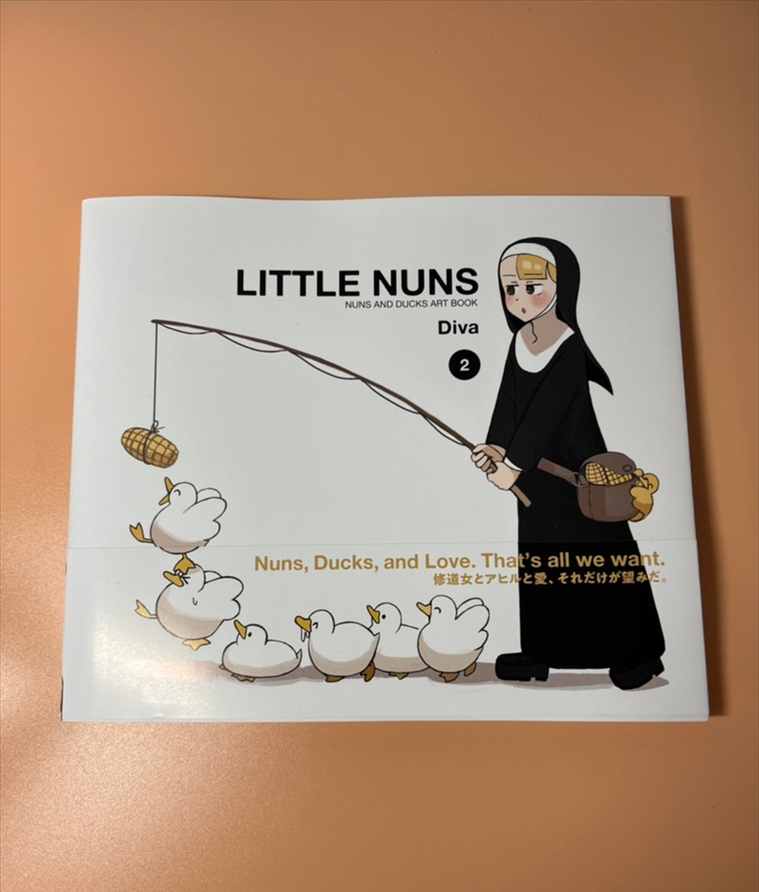 Little Nuns Nuns and Ducks ART 2 Diva Artwork Illustration Collection ...