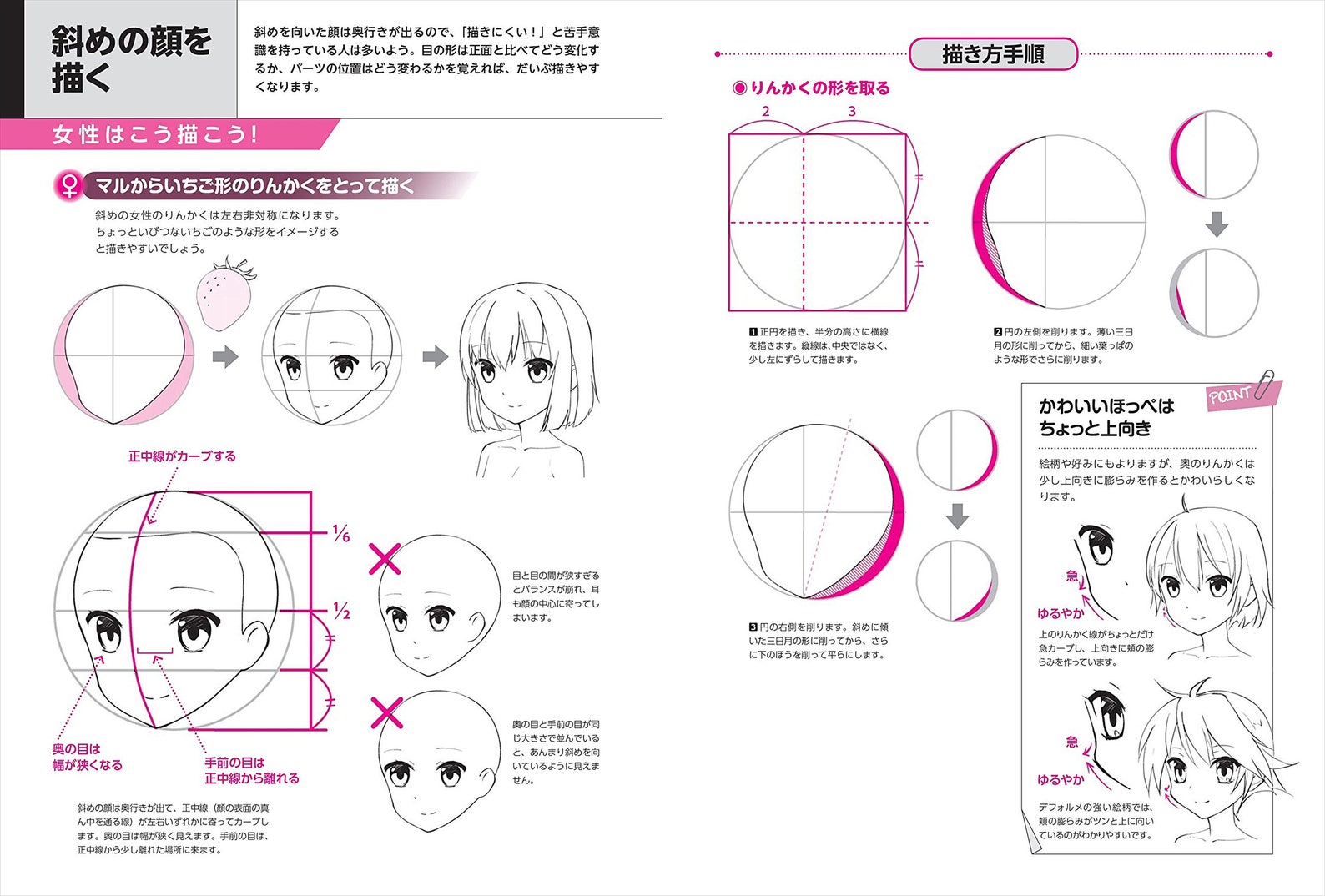 How to Draw Manga Anime Drawing Male and Female Faces - Etsy