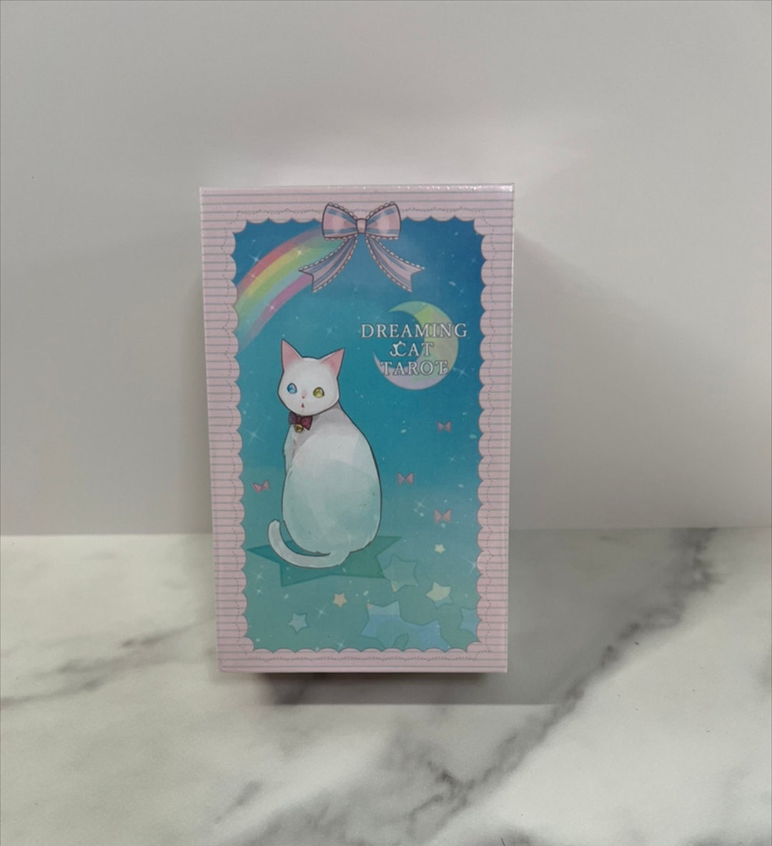 Dreaming Cat Tarot Deck 78 Cards Set LUNA Factory Japanese Kawaii Cute ...