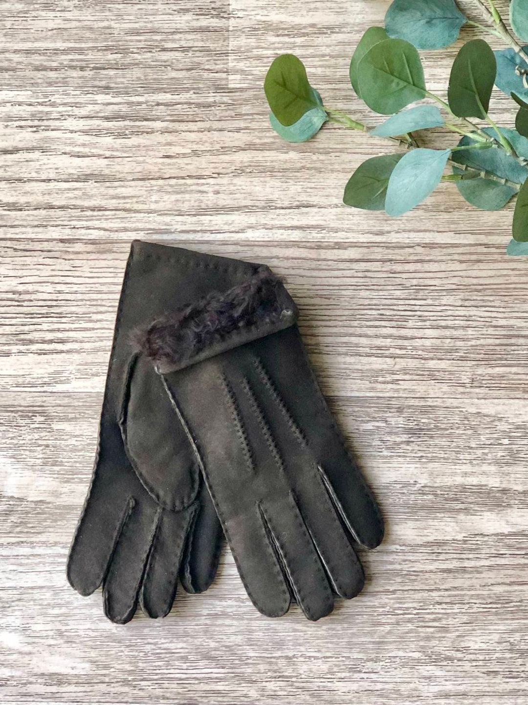 Ladies Winter Sheepskin Glove/ Extra Warm Glove/ Sheepskin Gloves ...