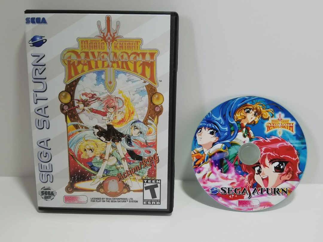 Magic Knight Rayearth Sega Saturn Reproduction - Etsy