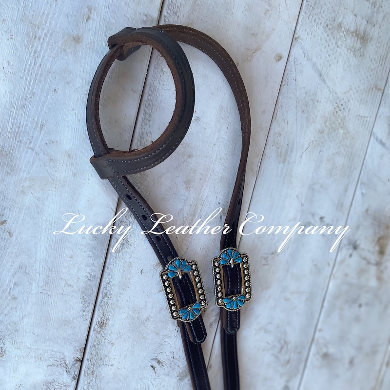 Turquoise Stone Bridle - Etsy
