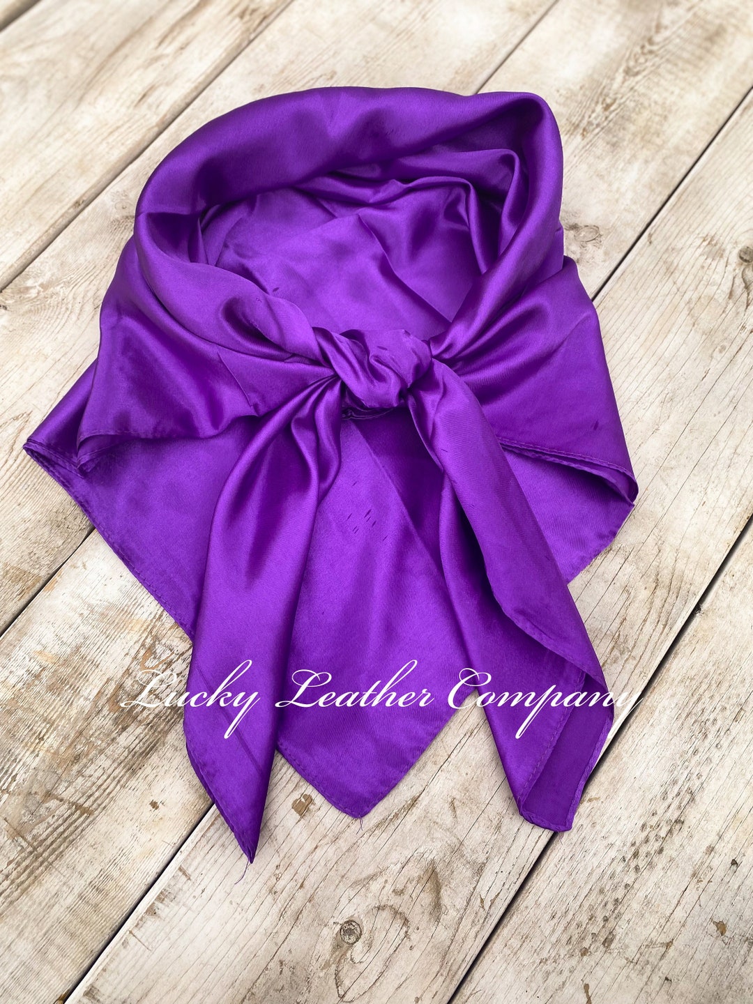 Wild Rag Purple, 35"x 35", Cowboy Wild Rag, Western Scarf, Boho Western ...