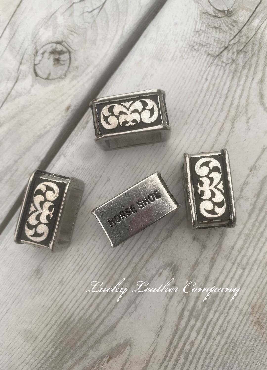 Black Horseshoe Brand Edge Loop, Loop Keeper, Stainless Steel, Jeremiah ...