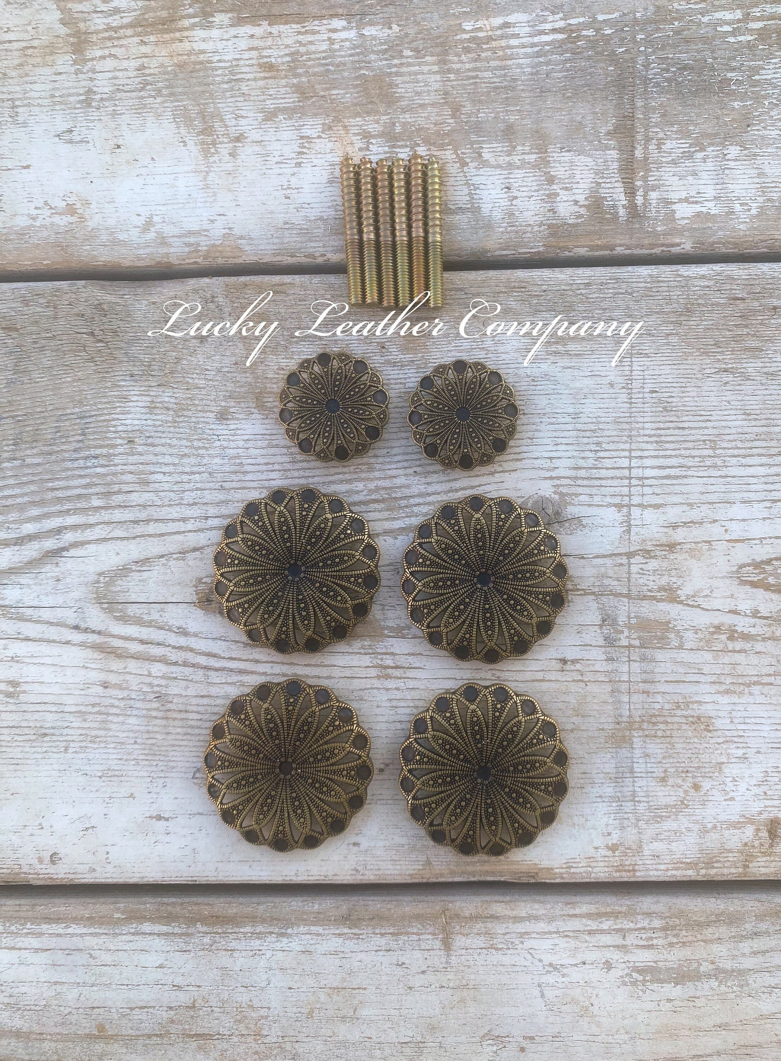 Antique Brass Floral Saddle Set, Horse Saddle Set, Turquoise Conchos ...