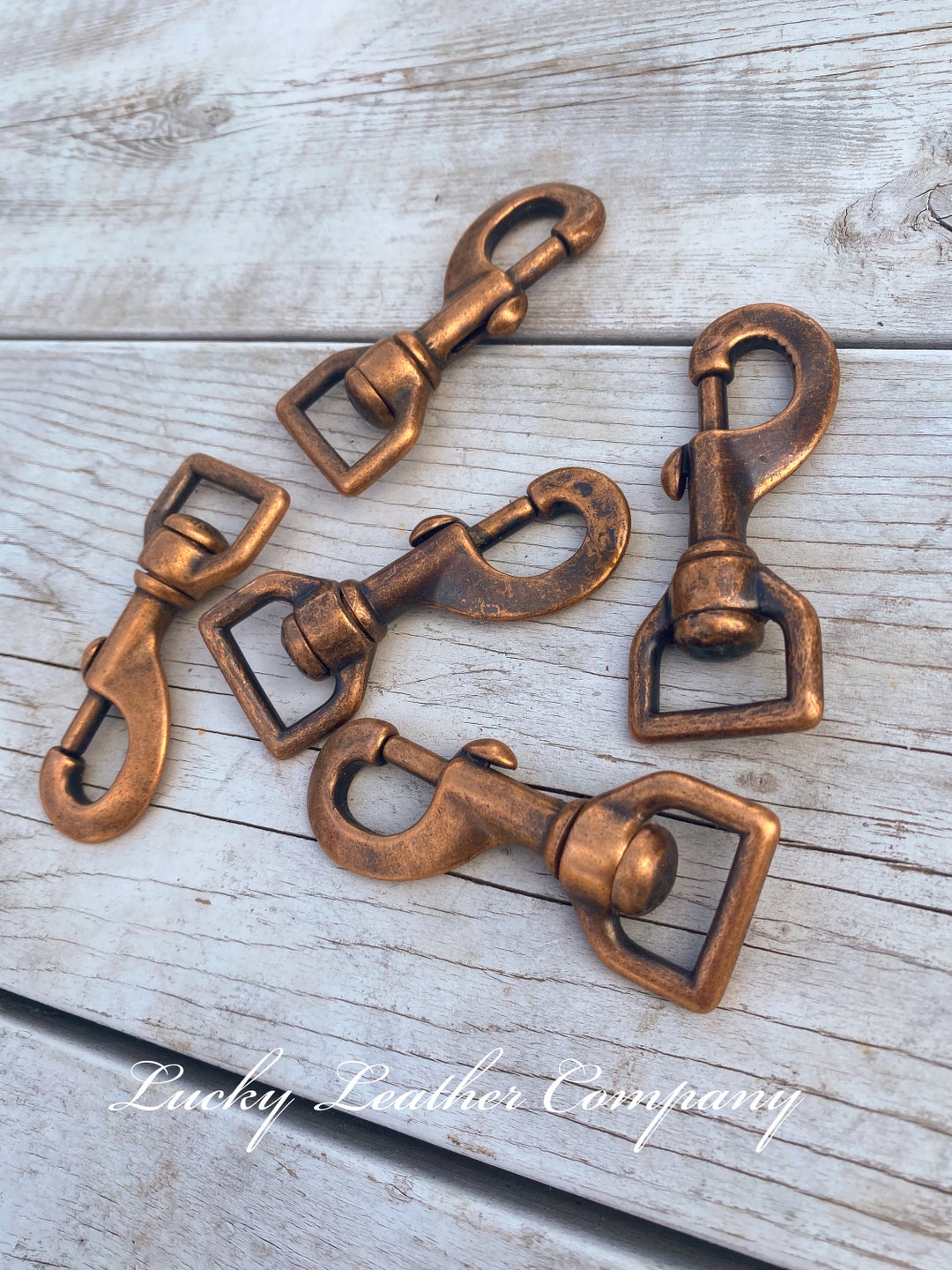 Antique Copper Swivel Snap, Tack Making Hardware, Snaps, Copper ...