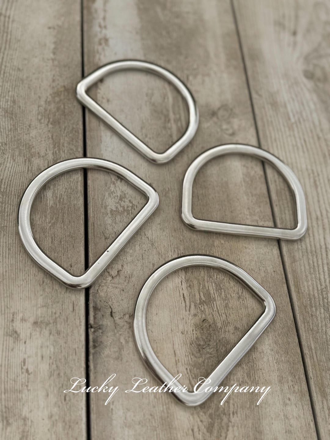 Flat Saddle D-ring, Stainless Steel, 3", Leather Crafting Hardware ...