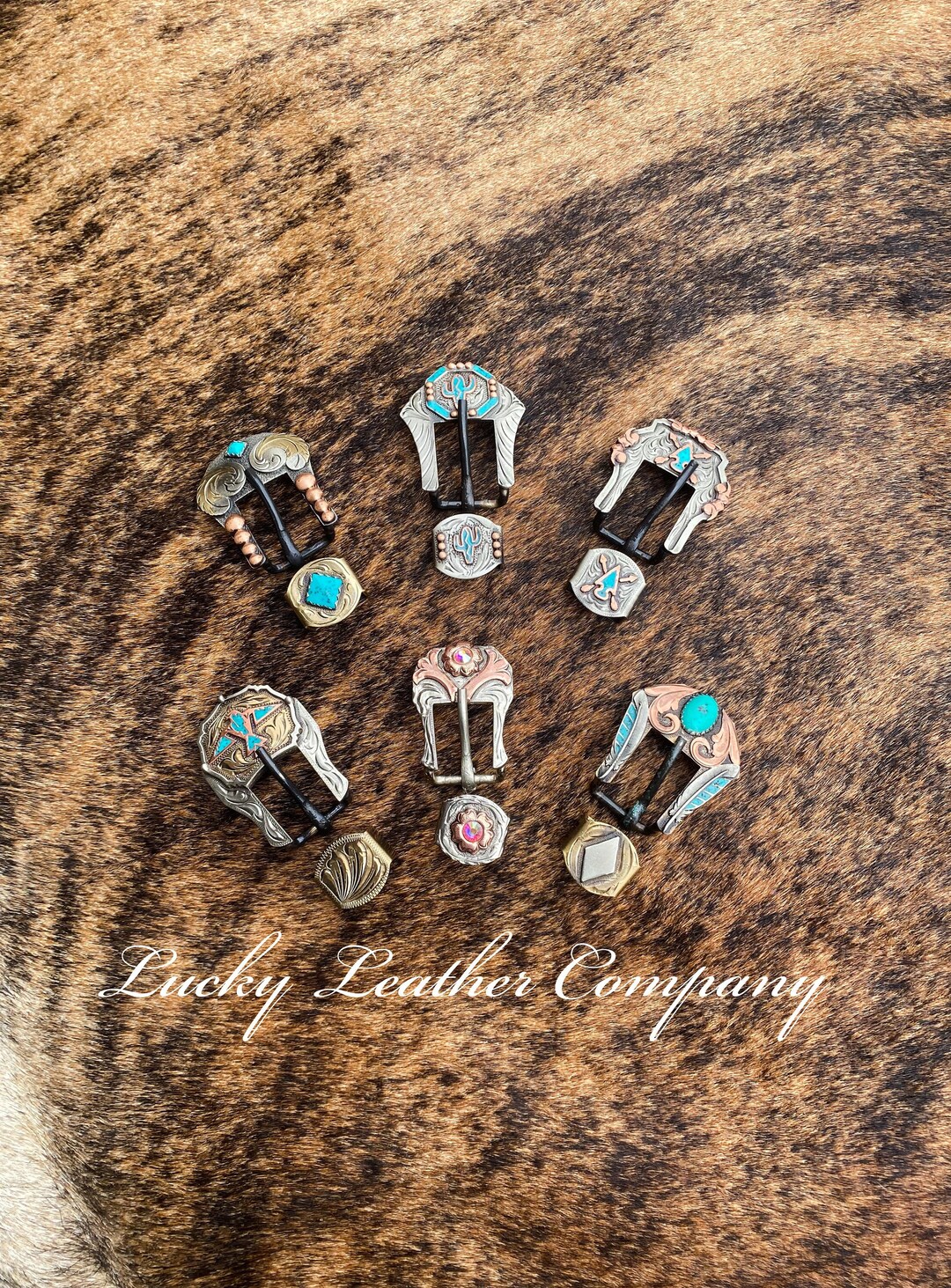 3/4" Handmade Buckles With Keeper, Horse Tack Buckles, Western Buckles ...