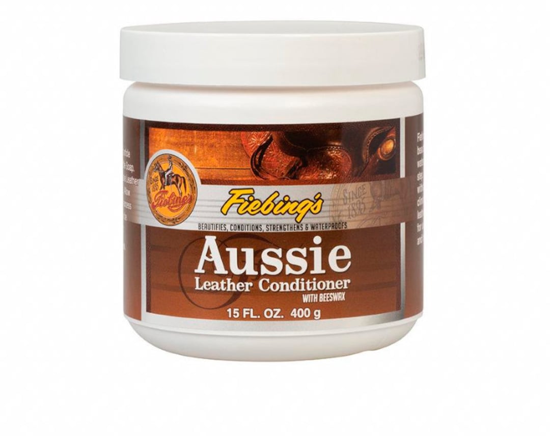 Fiebings Aussie Leather Conditioner, Saddle Soap, Leather Conditioner ...