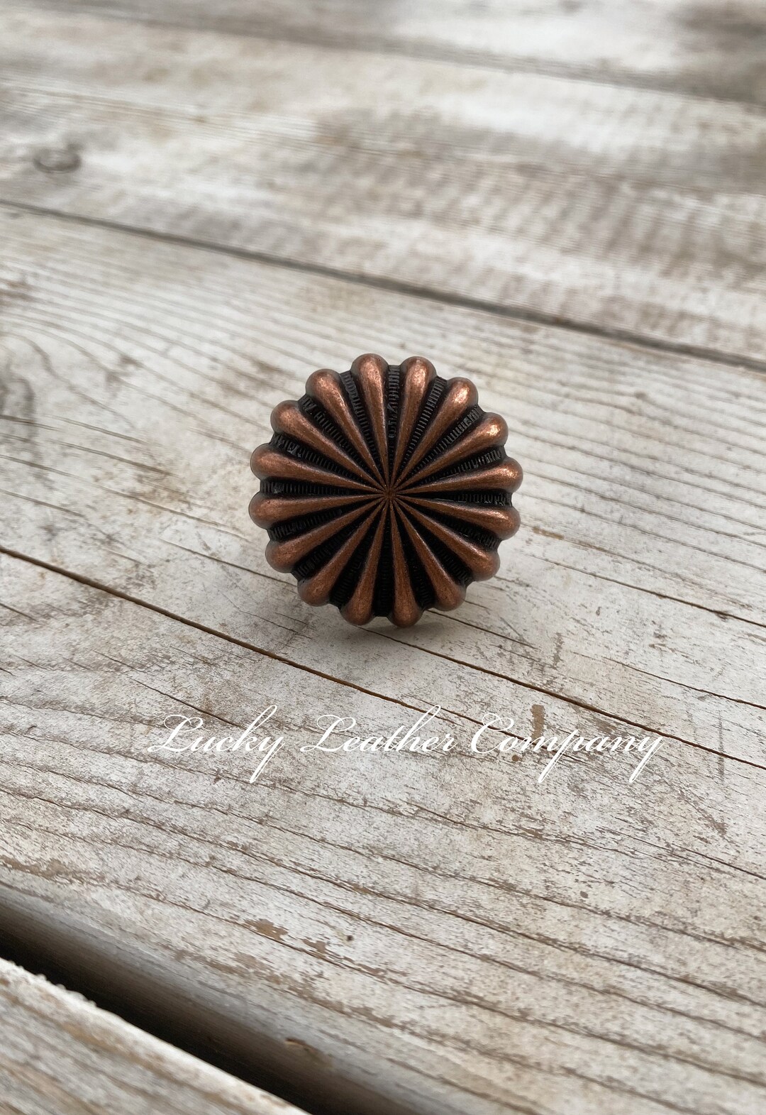 Wild Rag Slide Copper Pinwheel, Concho Slide, Cowboy Rag Slide, Western ...