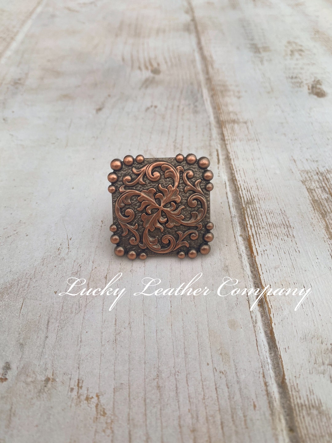 Wild Rag Slide, Copper Square , Concho Slide, Cowboy Rag Slide, Scarf ...