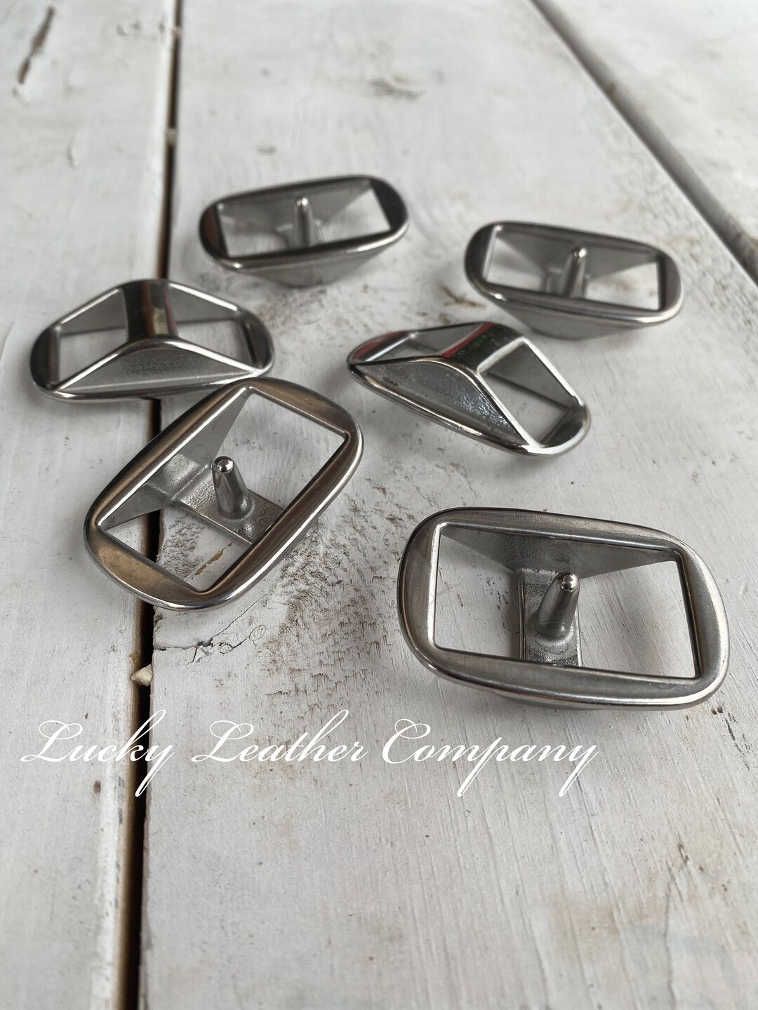 Stainless Steel Conway Buckle, Tack Making Hardware, Buckles, 3/4 ...