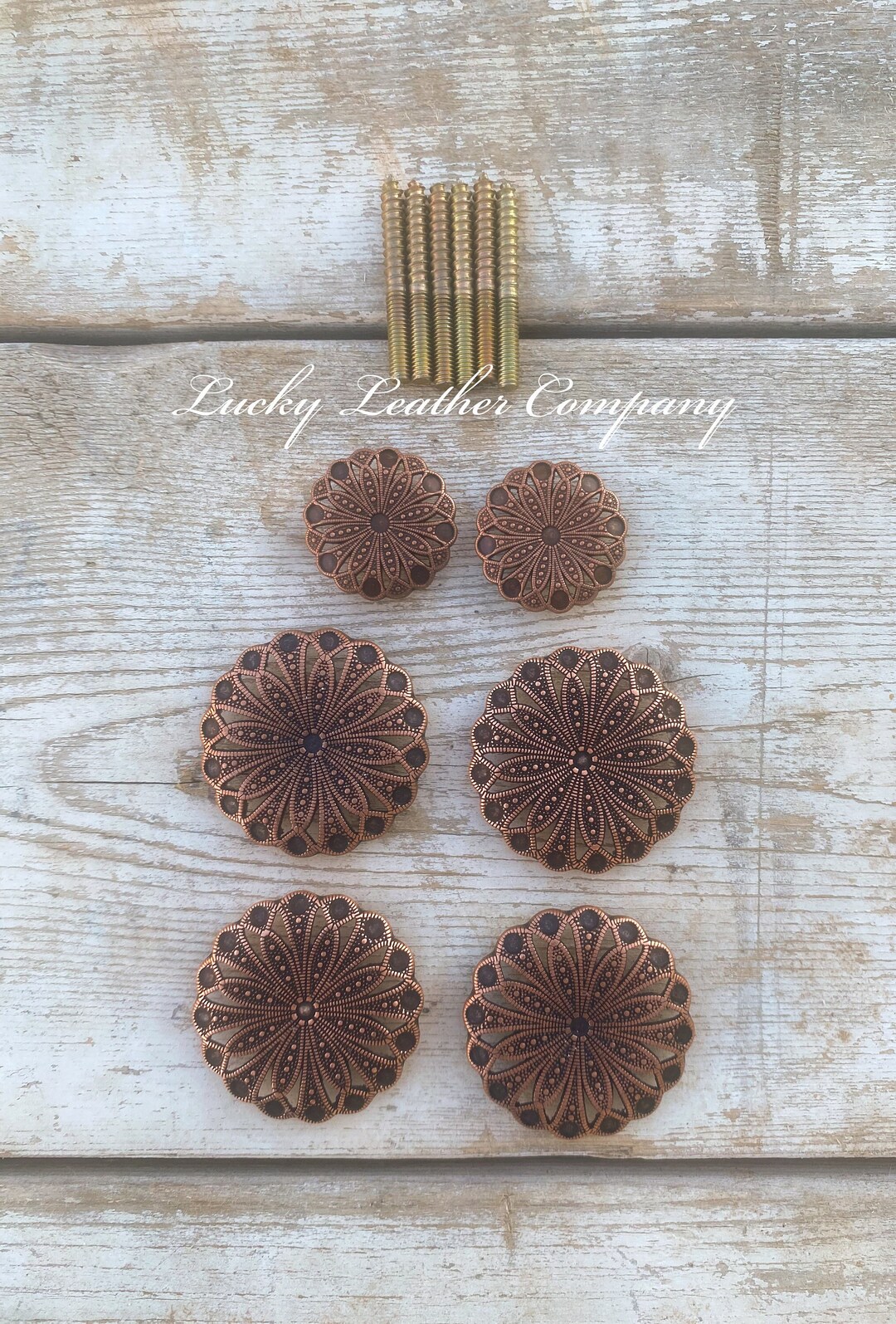 Antique Copper Floral Saddle Set, Horse Saddle Set, Turquoise Conchos ...