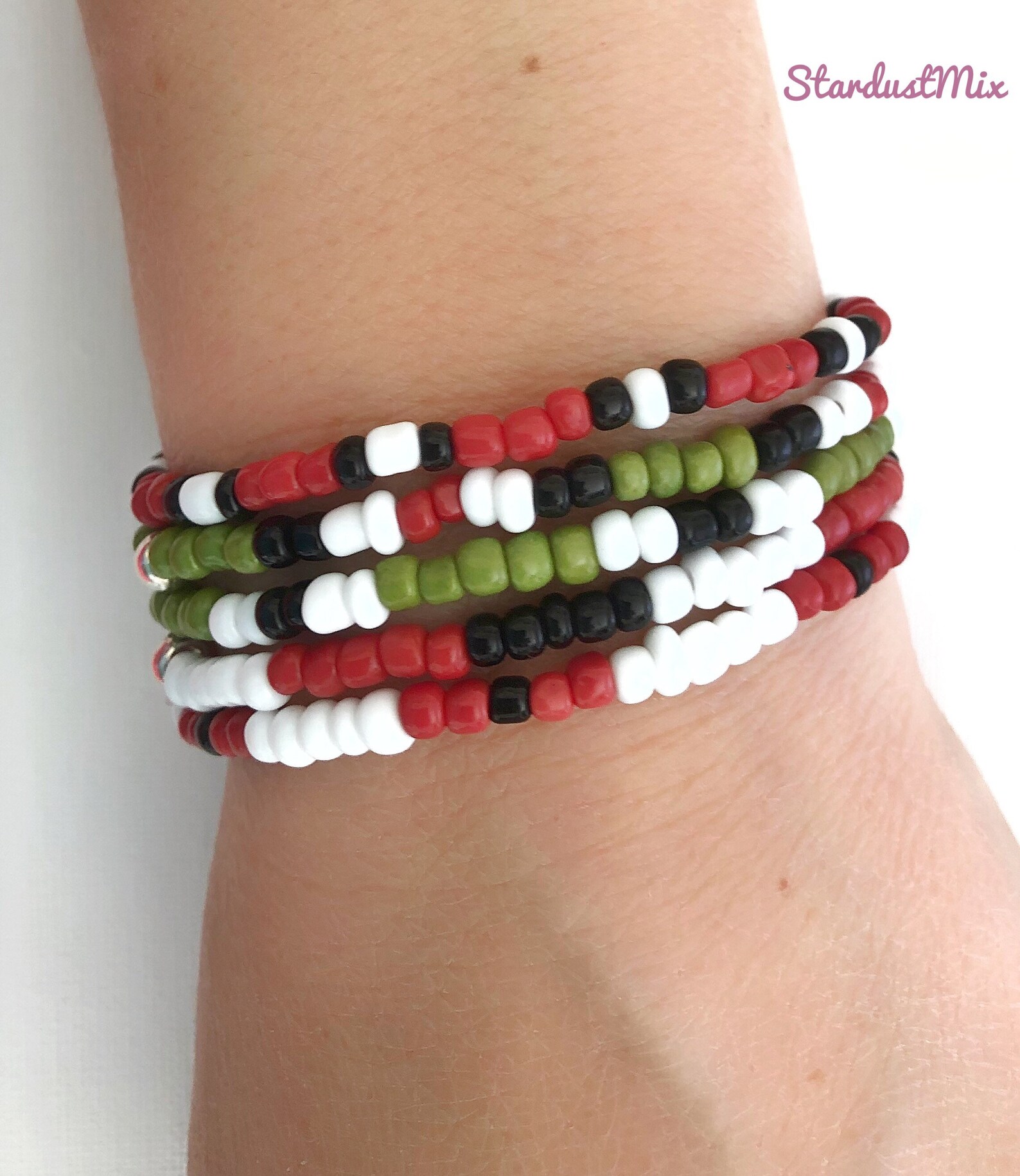 Beaded Friendship Bracelet With a Message Card/best Friend - Etsy