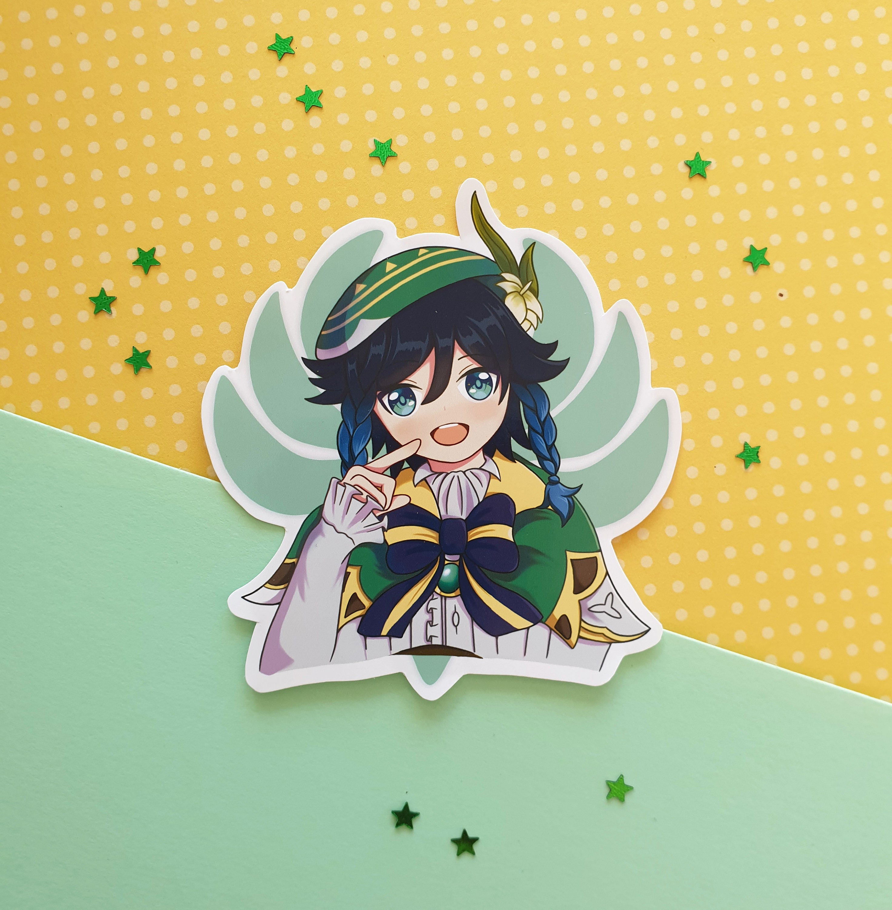 Venti Sticker Genshin Impact Stickers - Etsy Australia