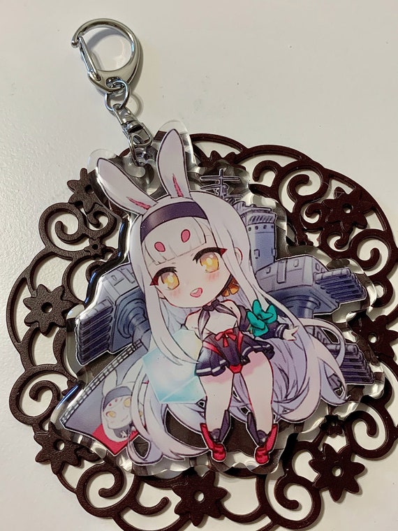 To Be Discontinued: Azur Lane Shimakaze Keychain | Etsy