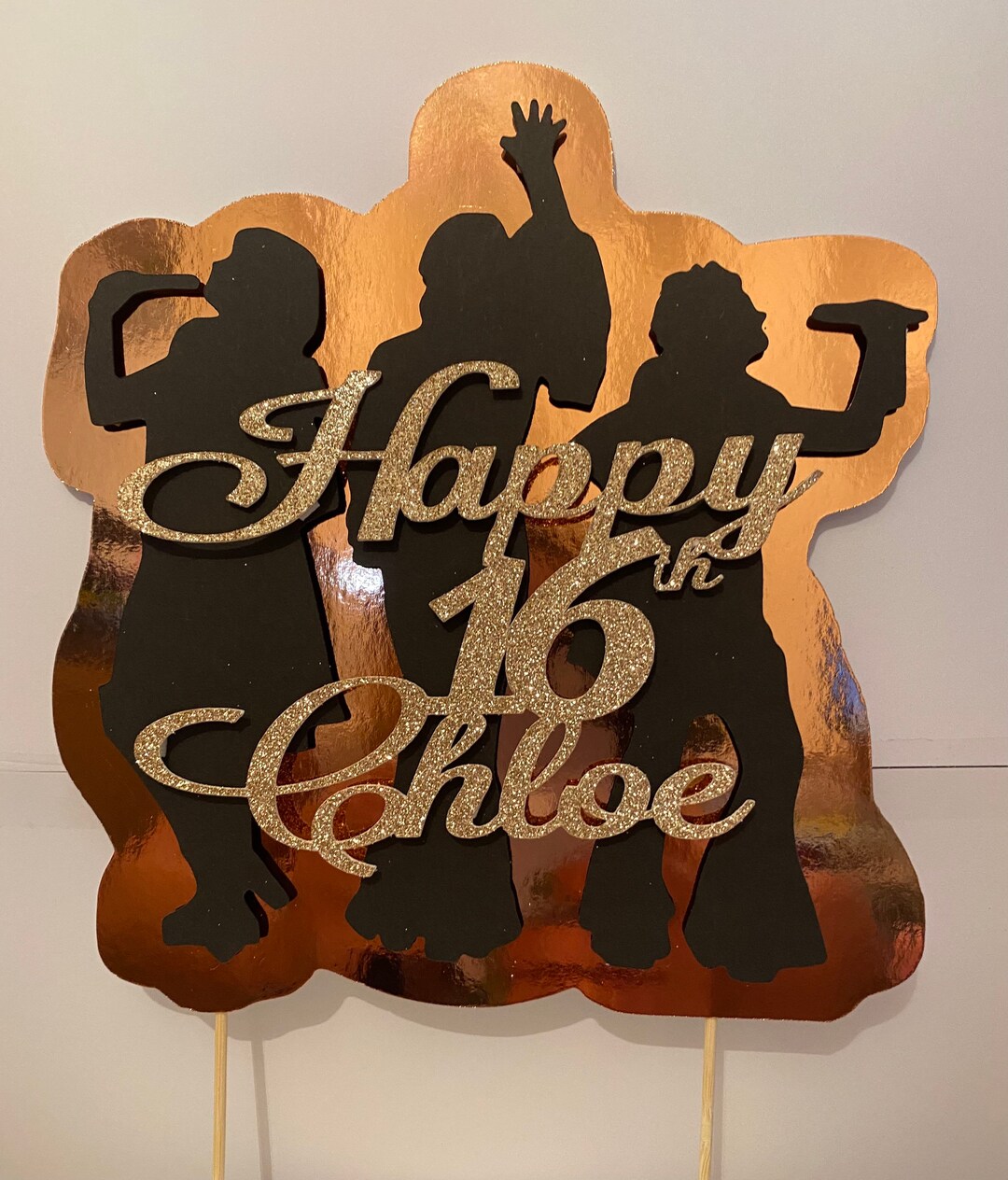 Bespoke Quality Extra Large Cake Topper - Etsy