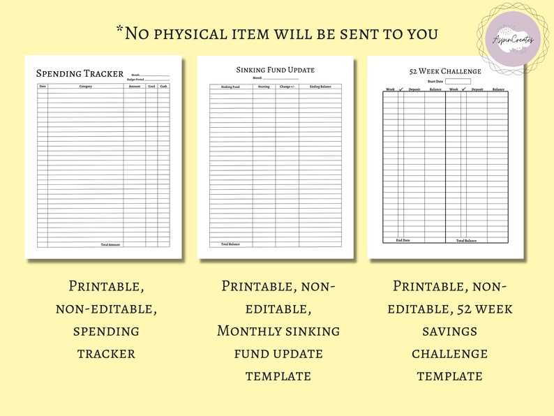 8 Printable Budget Template Bundle, 2025 Low Income, Zero Based Budget ...