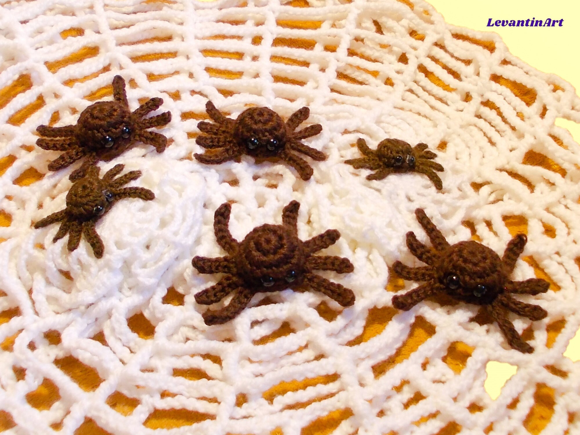 Halloween Outfit Spiderweb With 3D Spiders, Top and Mittens Halloween ...