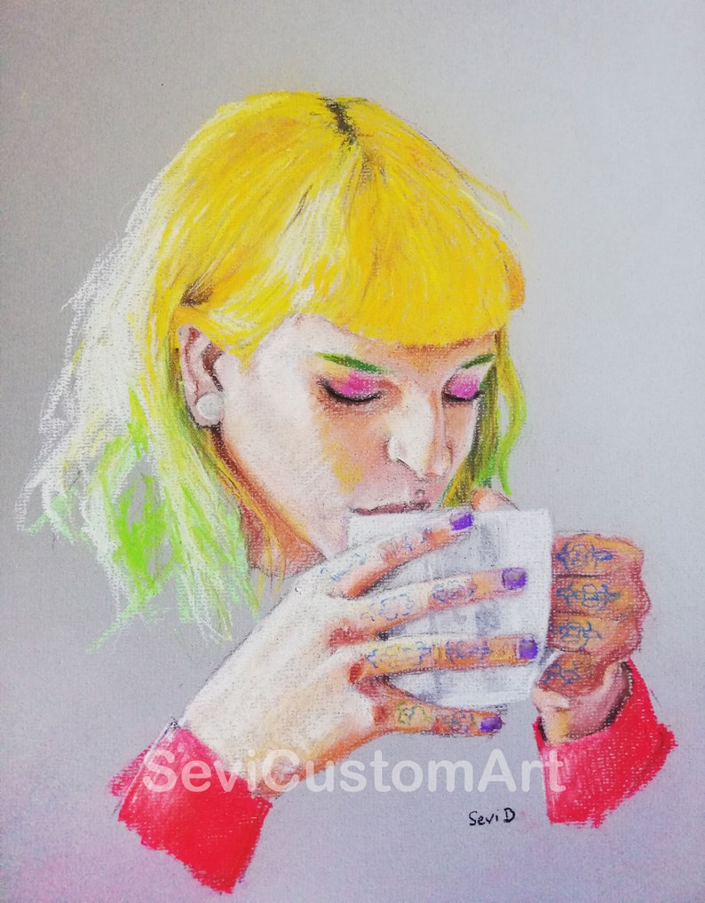 Custom Soft Pastel Portrait - Etsy