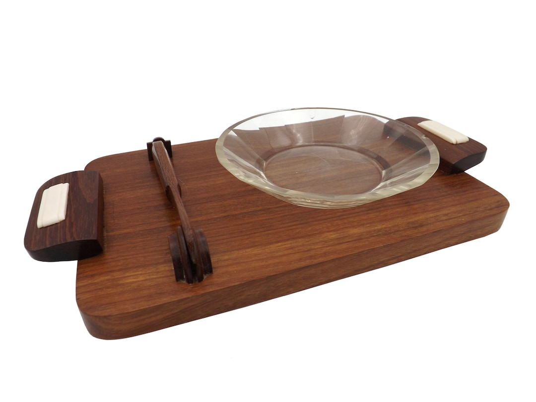 Art Deco Rosewood Butter Service Antique French Rosewood Butter Dish - Etsy