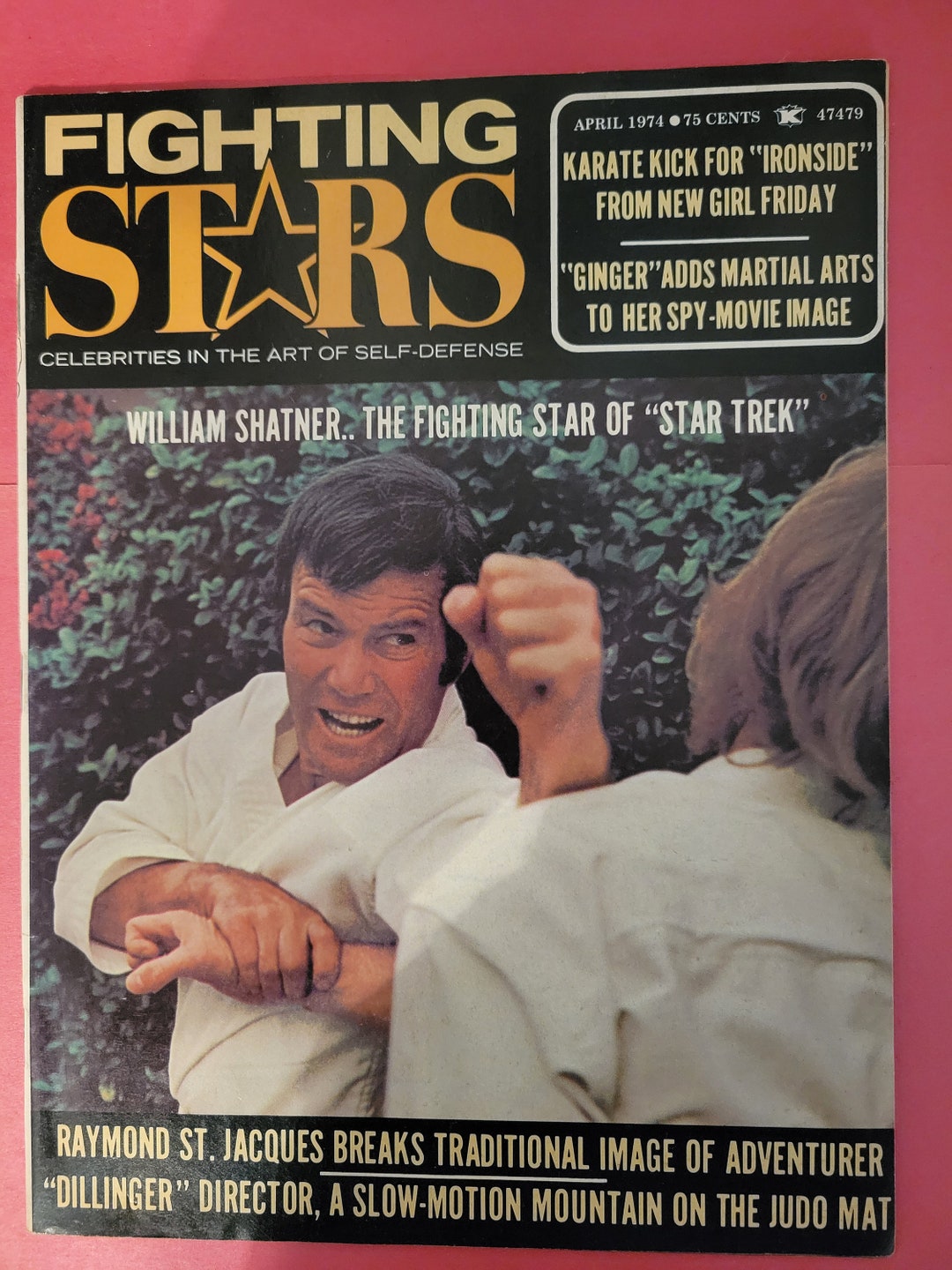 Fighting Stars Magazine, April 1974 - Etsy