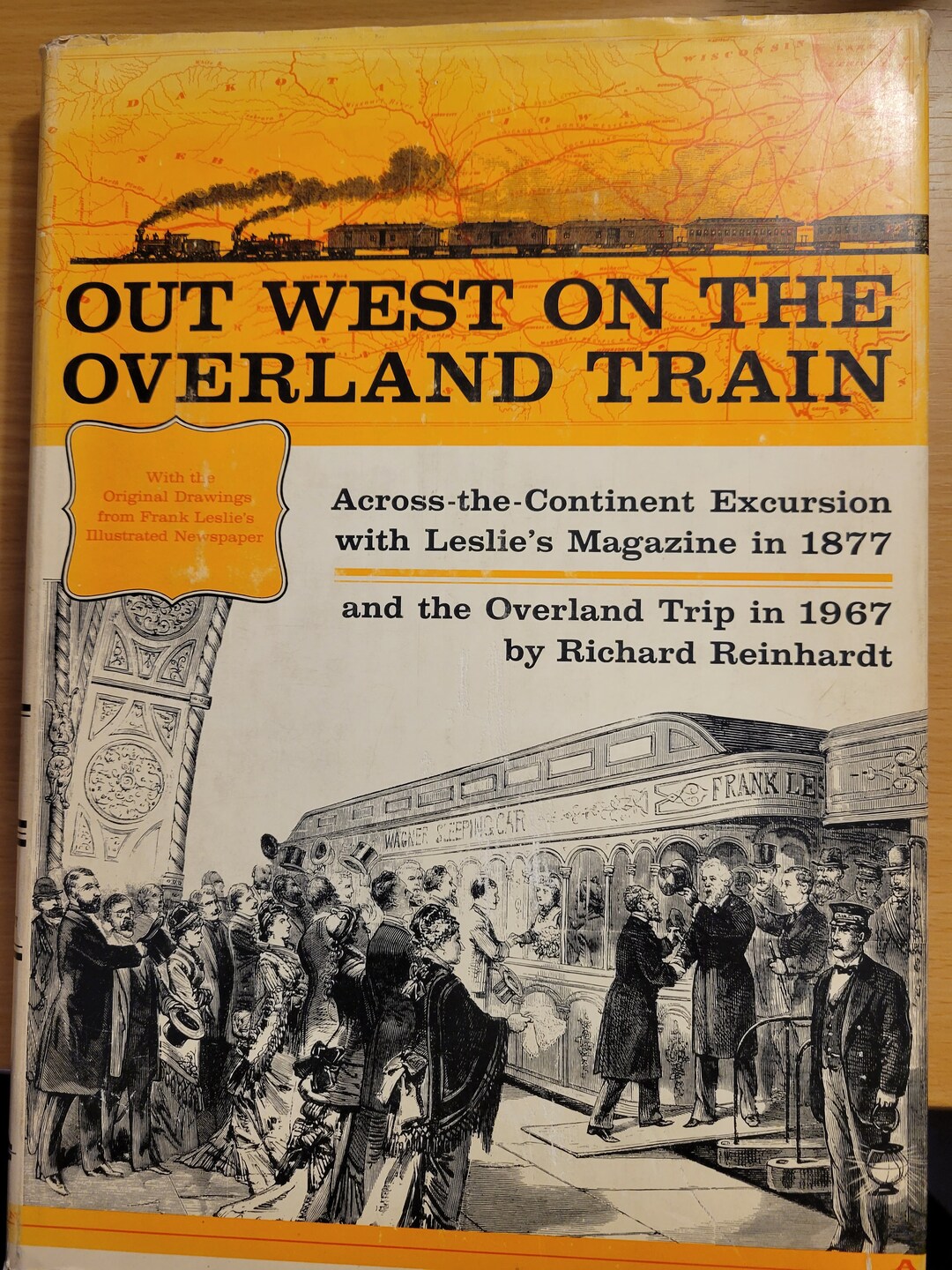 Out West on the Overland Train by Richard Reinhardt - Etsy