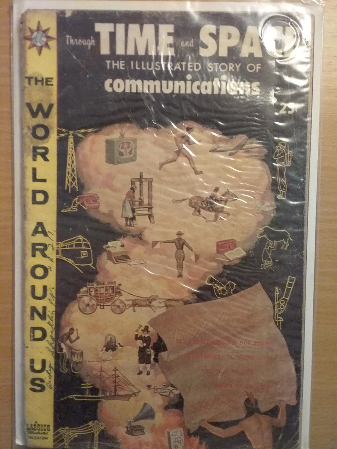 1960 Classic Comic Through Time and Space - Etsy