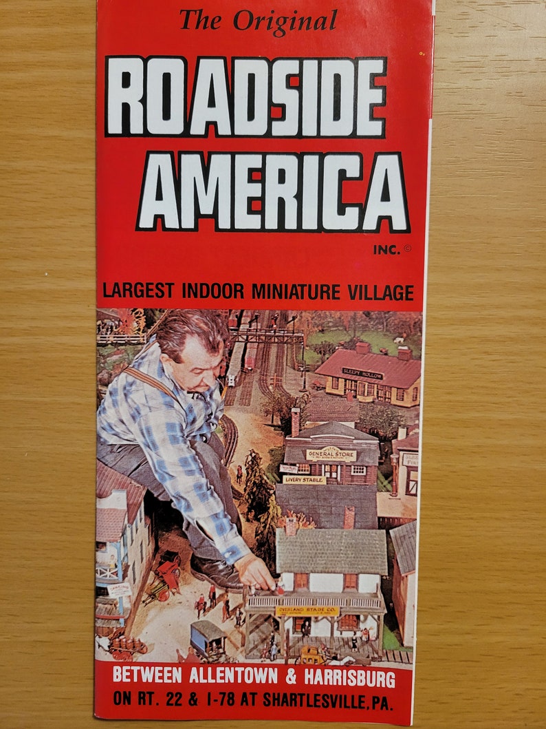 The Original Roadside Village Brochure - Etsy