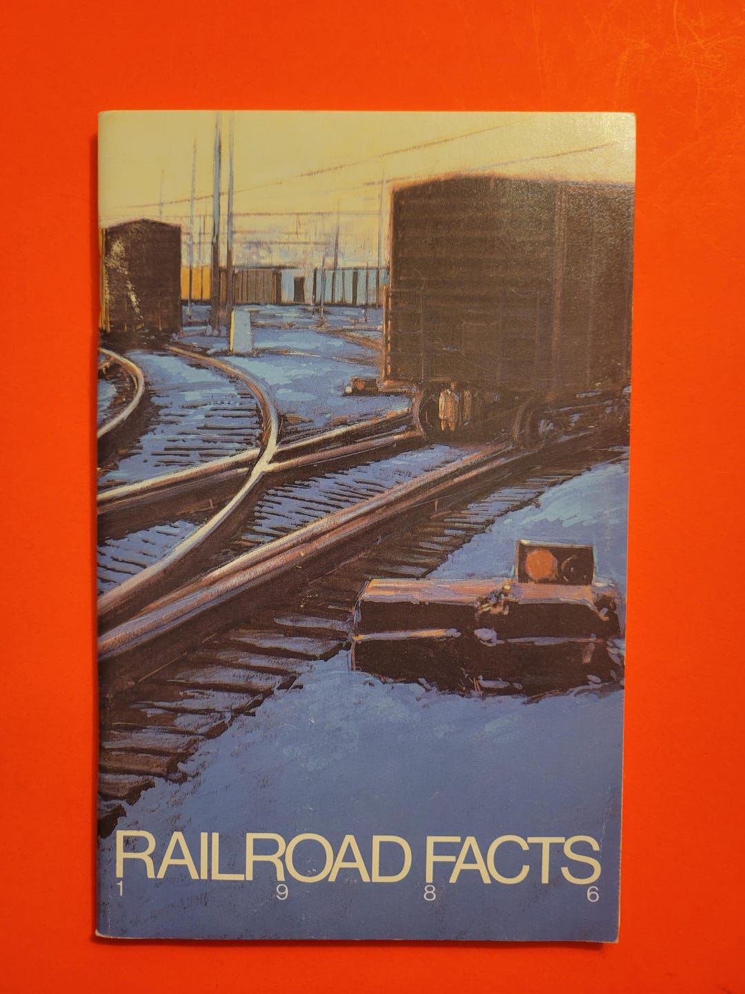 Railroad Facts by the Association of American Railroads From 1986 - Etsy