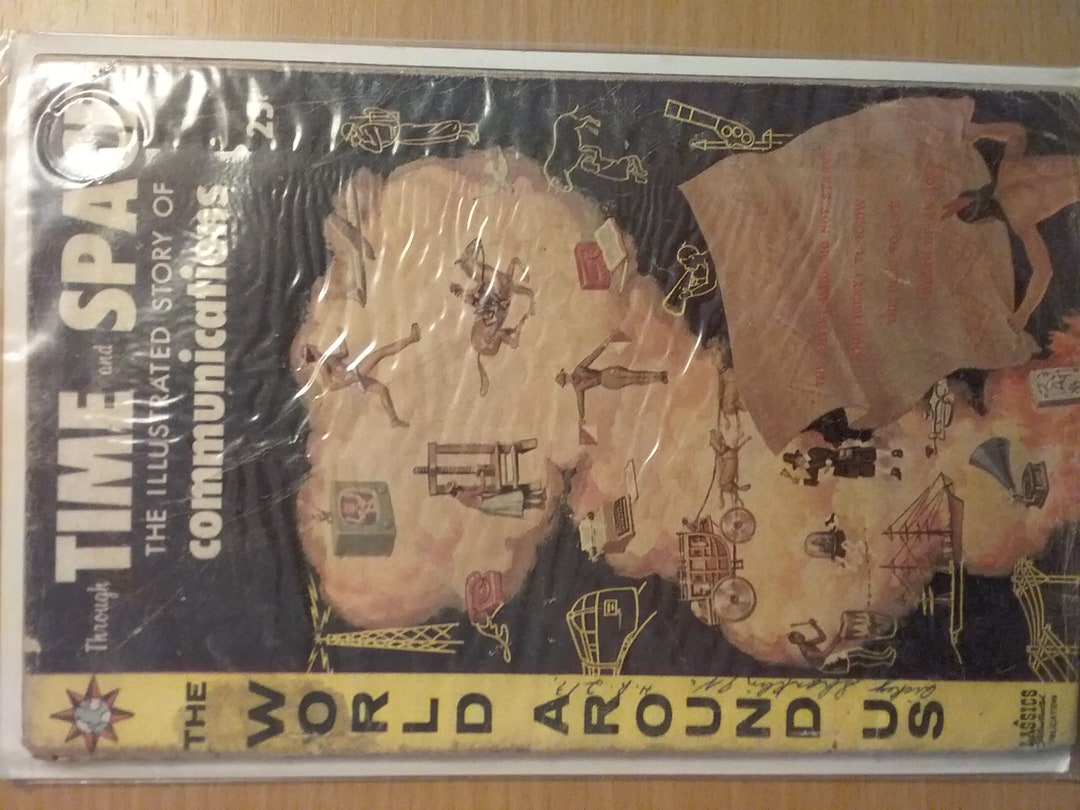 1960 Classic Comic Through Time and Space - Etsy