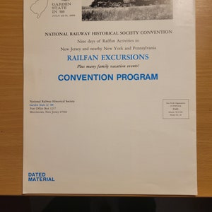 NRHS Annual Convention Brochure Forjuly 1988 - Etsy