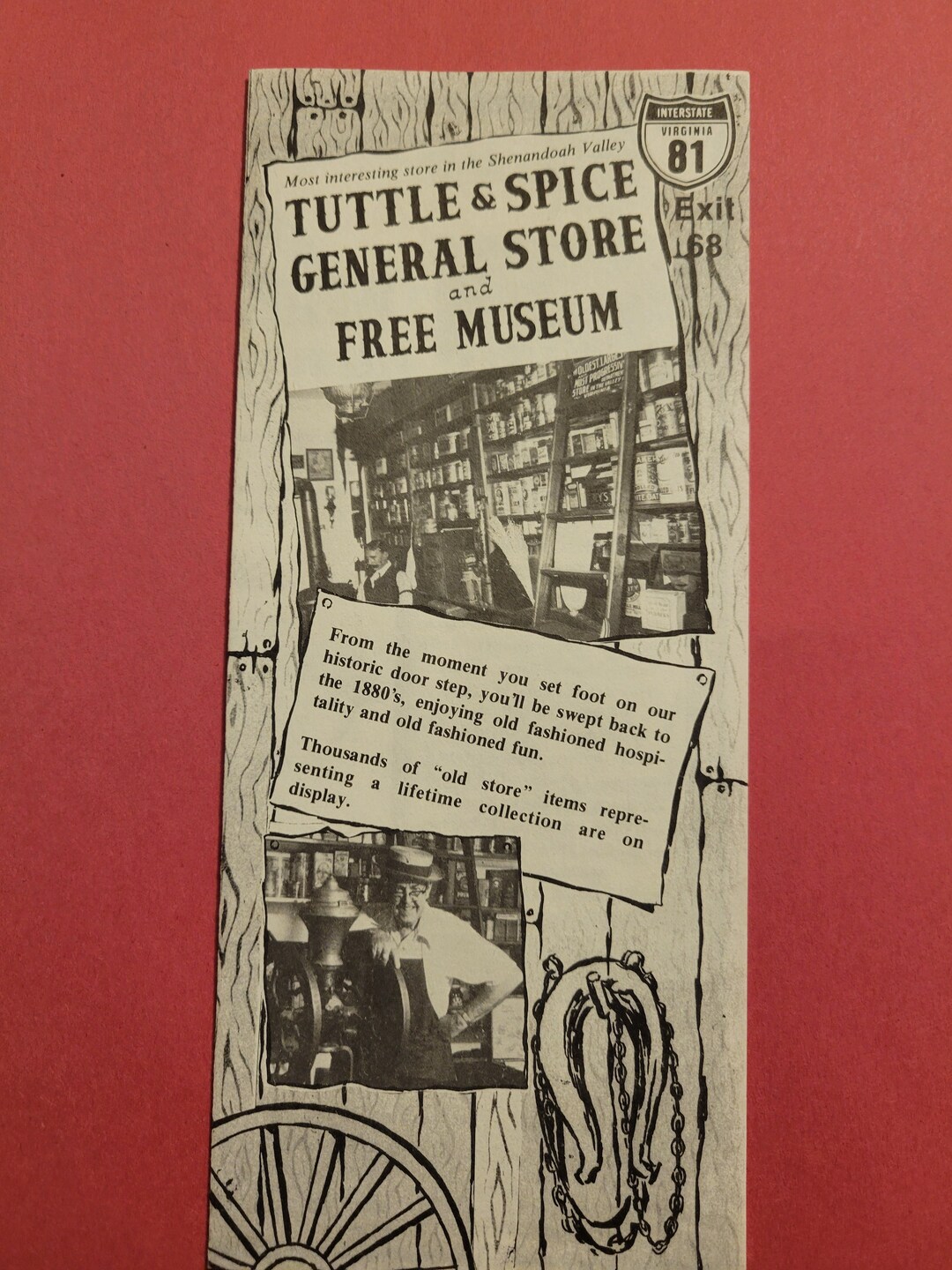 Tuttle & Spice General Store Brochure - Etsy