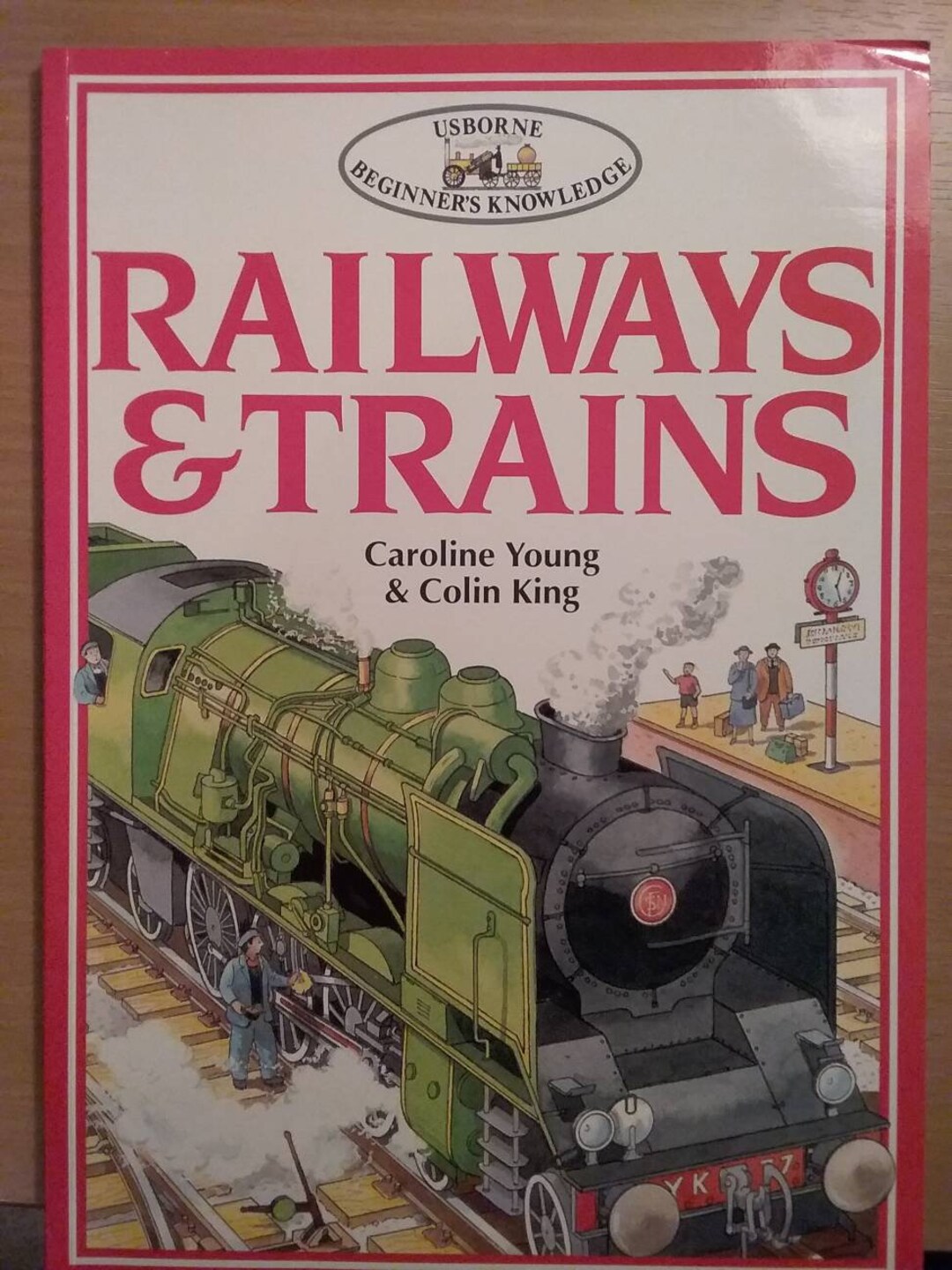 Vintage Railroadiana Book Railways and Trains by Caroline Young and ...