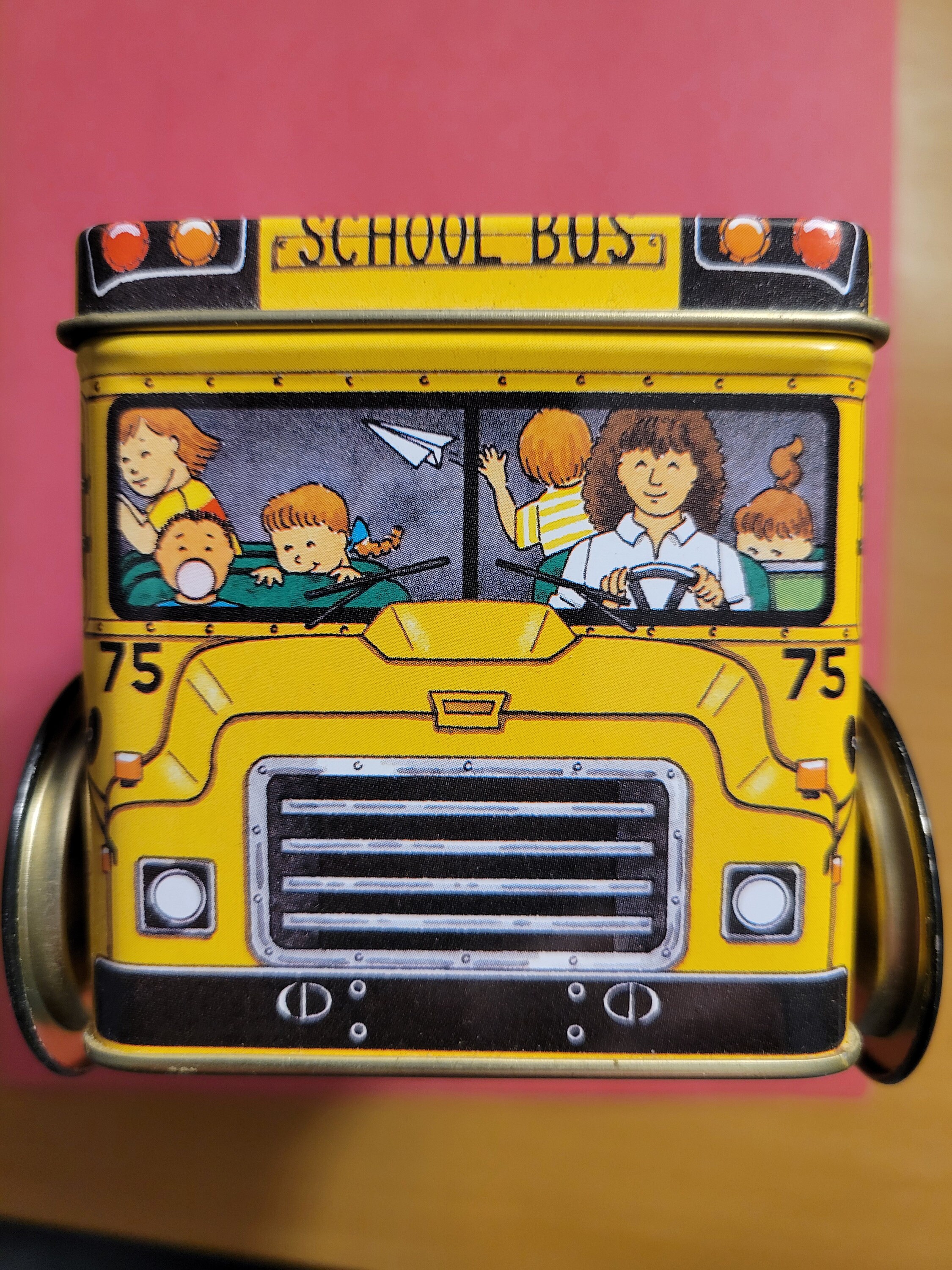 Metal, School Bus Storage Box by Keller Charles of Philadelphia - Etsy