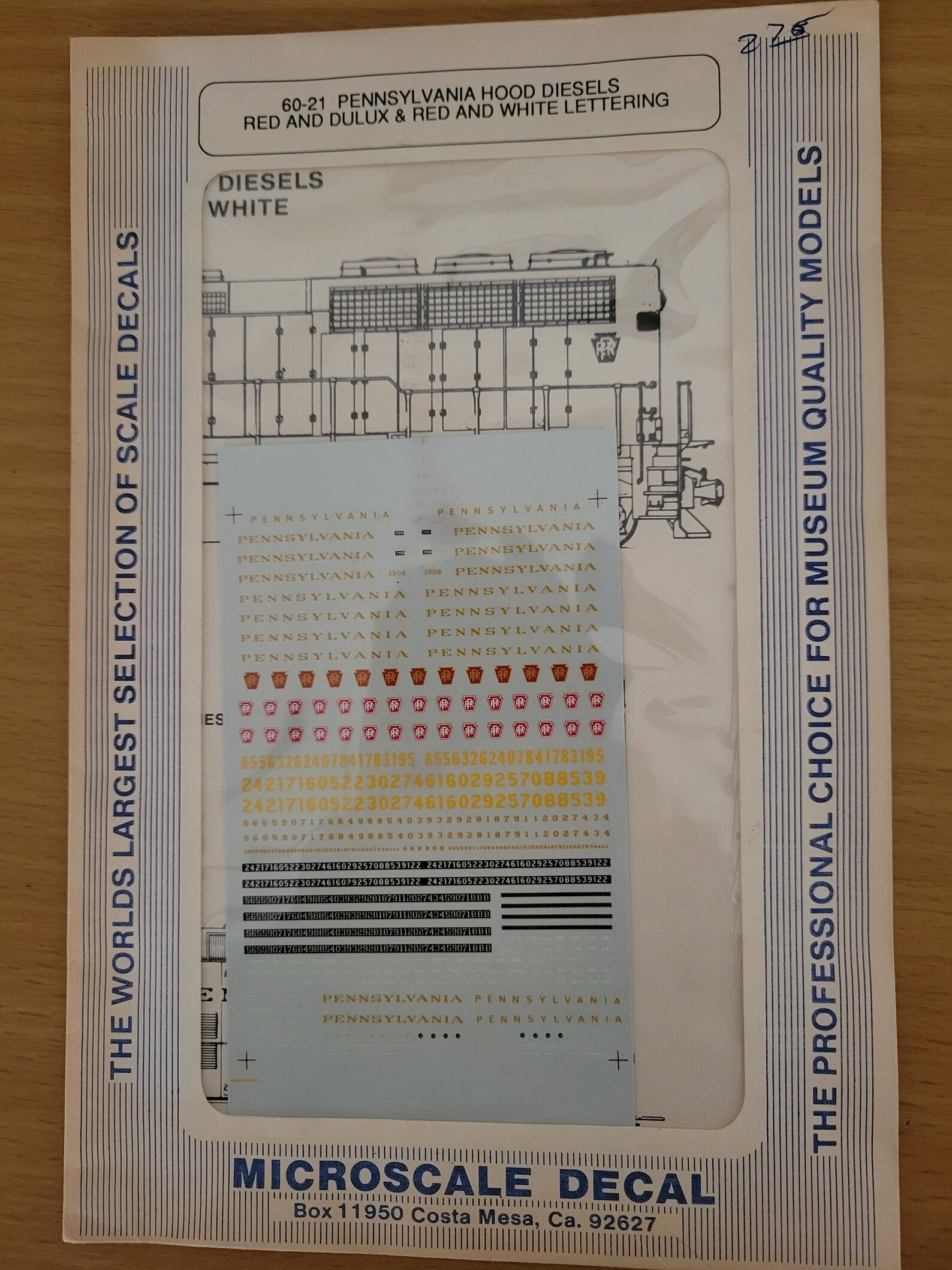Microscale Model Train Decals - Etsy
