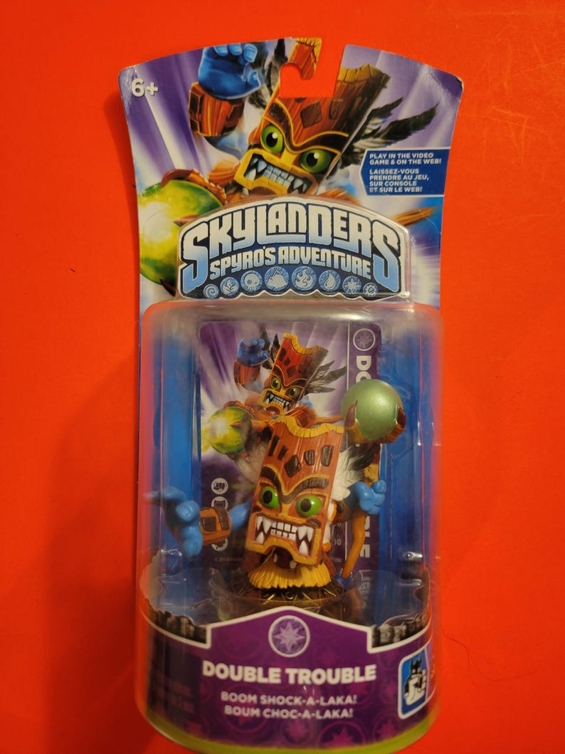 Skylanders Spyro's Adventure Figurine "double Trouble". - Etsy