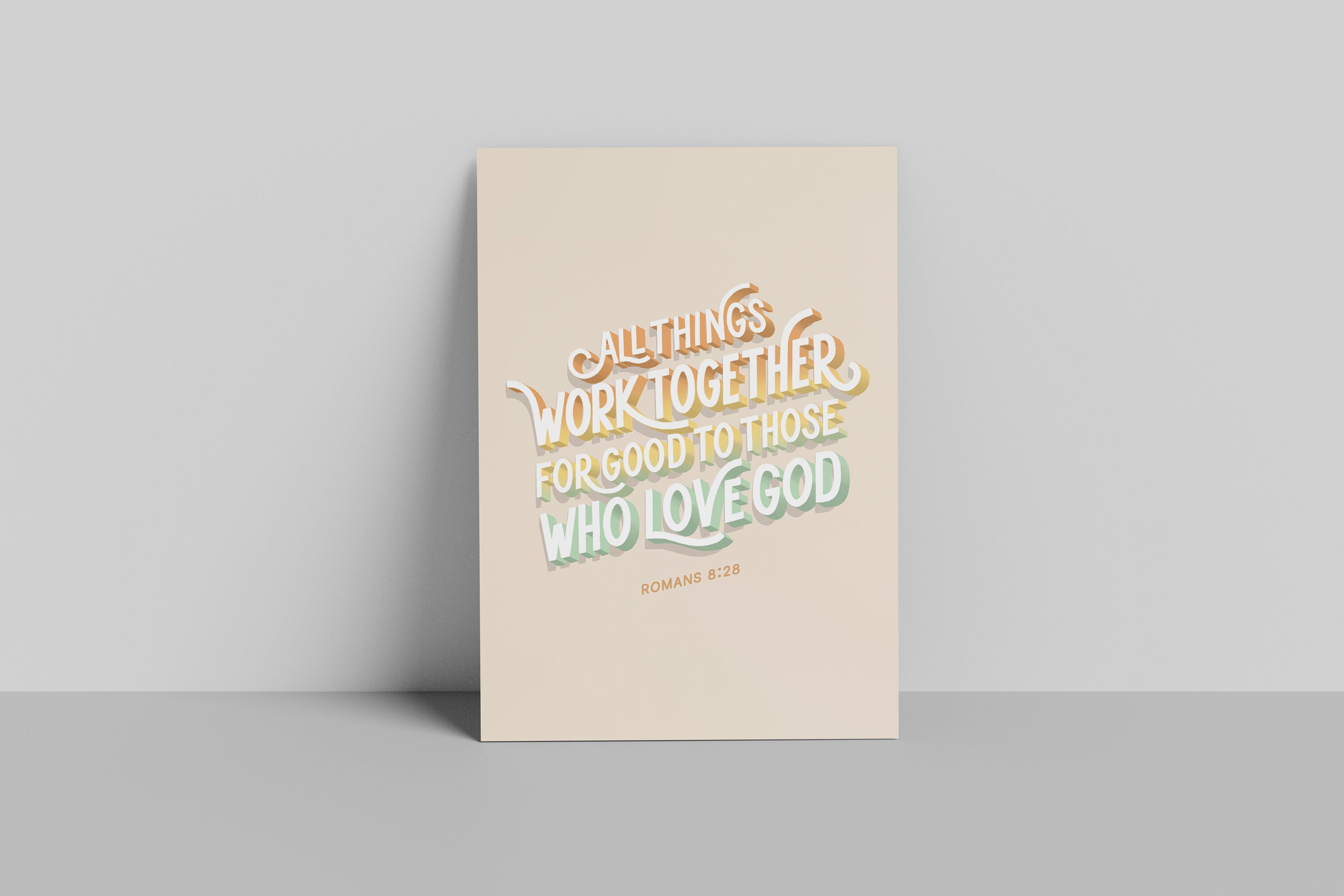 His Promises Work Art Print Printable 5x7, Letter, A4, A3 Christian ...