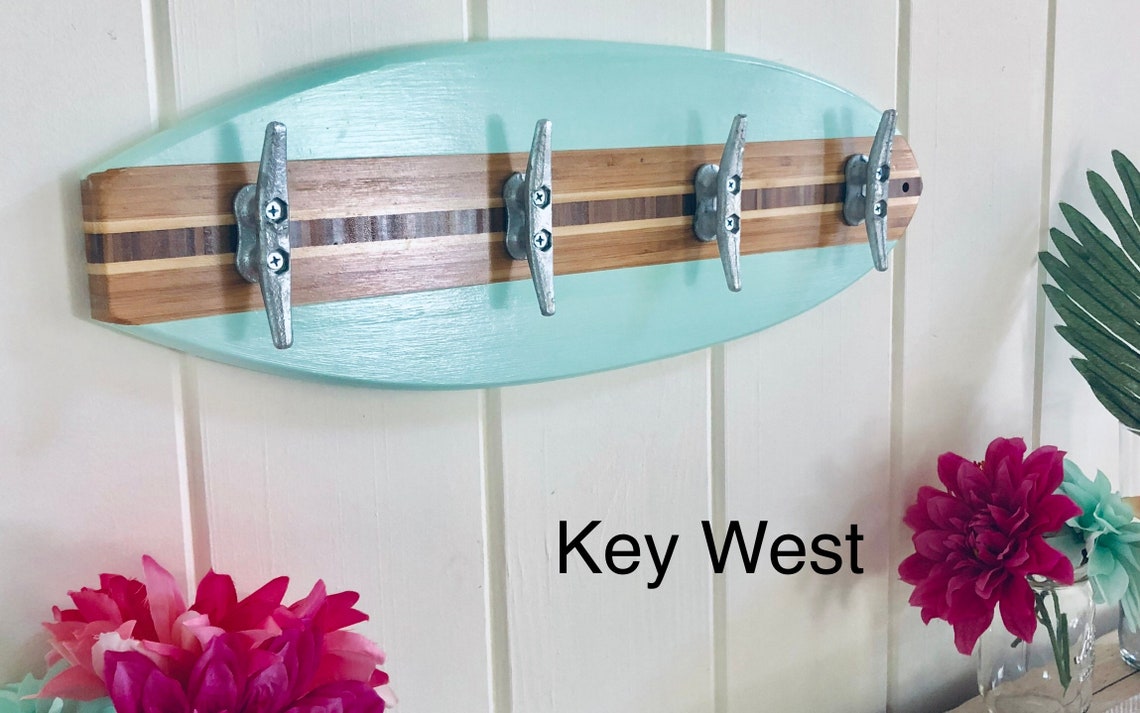 Surfboard Towel Rack - Etsy