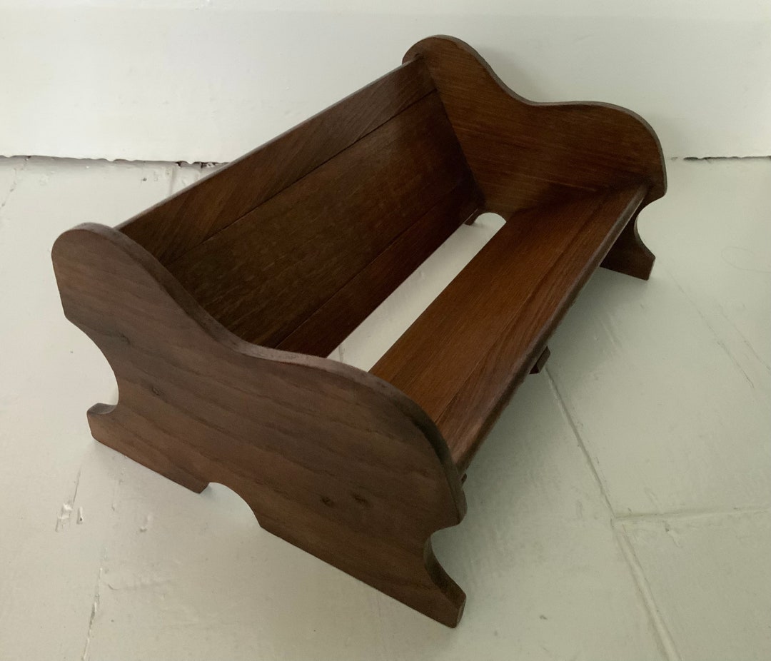 Vintage Expandable Oak Book Stand - Etsy