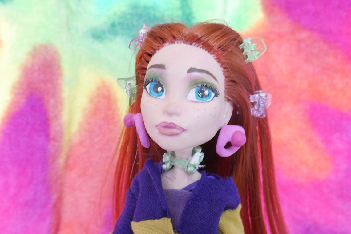 OOAK Scooby Doo Daphne Doll Custom - Etsy