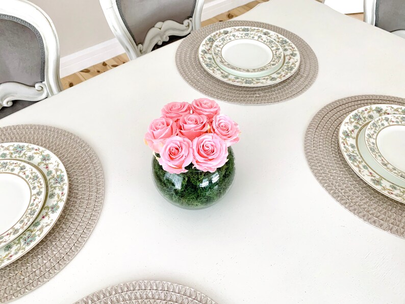 Luxury NATURAL Table Centerpiece Made of Preserved Moss and | Etsy