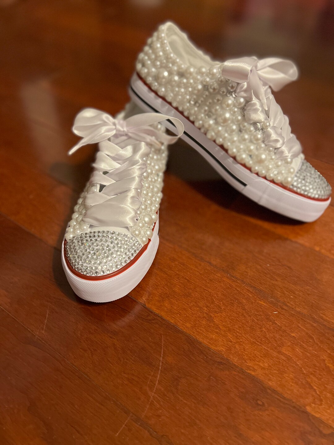 Bedazzled/bling Sneakers - Etsy