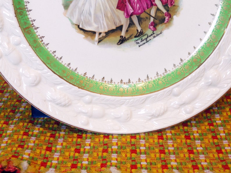 Vintage Adams Pottery England Dinner Plate 10 Dance | Etsy